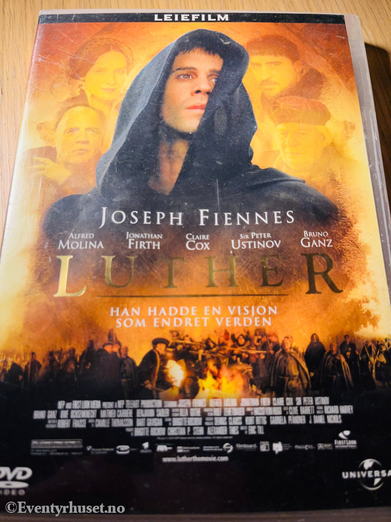 Luther. 2003. DVD leiefilm. – Eventyrhuset