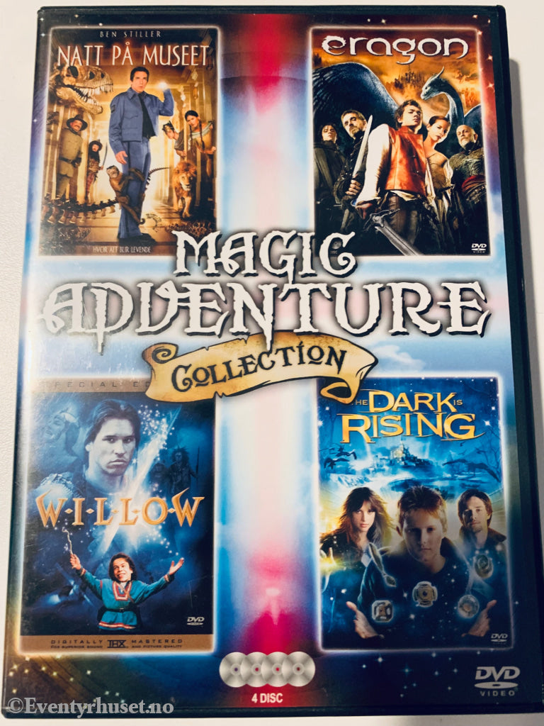 Magic Adventure Collection. DVD samleboks. – Eventyrhuset