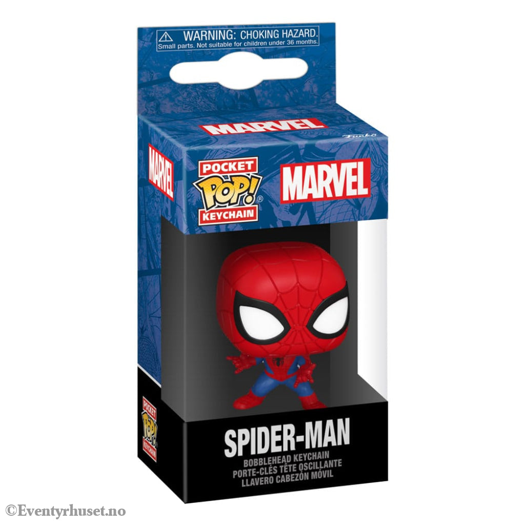 Marvel POP! Vinyl Keychains 4 cm New Classics - Spider-Man Display (12 ...