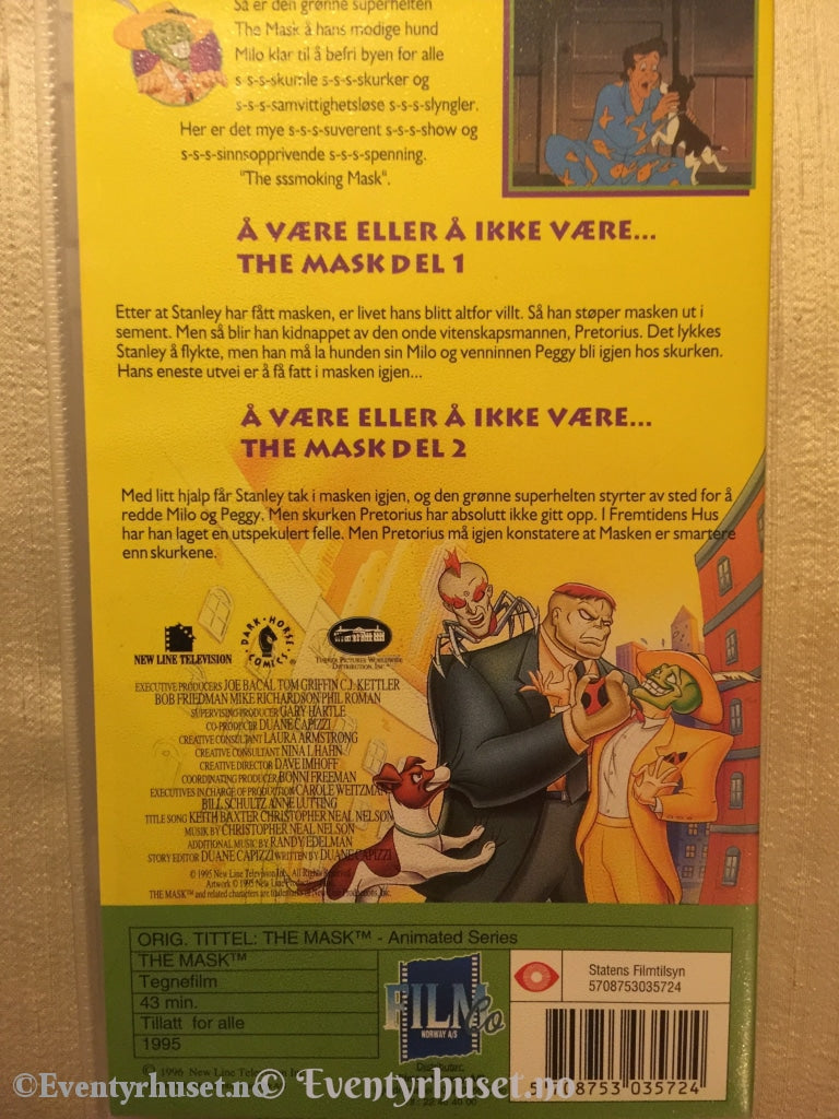 MASK 1. 1995. VHS. – Eventyrhuset