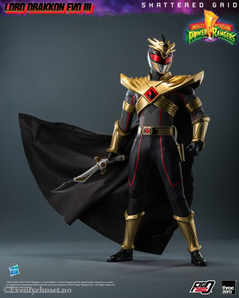 Mighty Morphin Power Rangers Shattered Grid FigZero Action Figure 1/6 ...