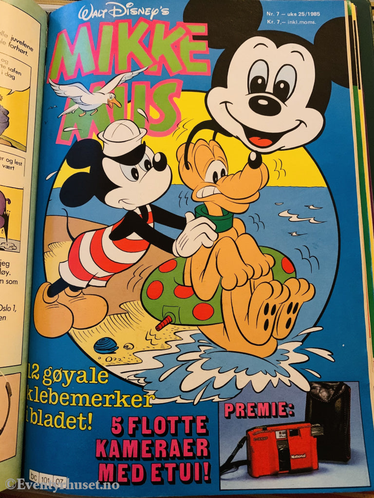 Mikke Mus. 1985/07. – Eventyrhuset