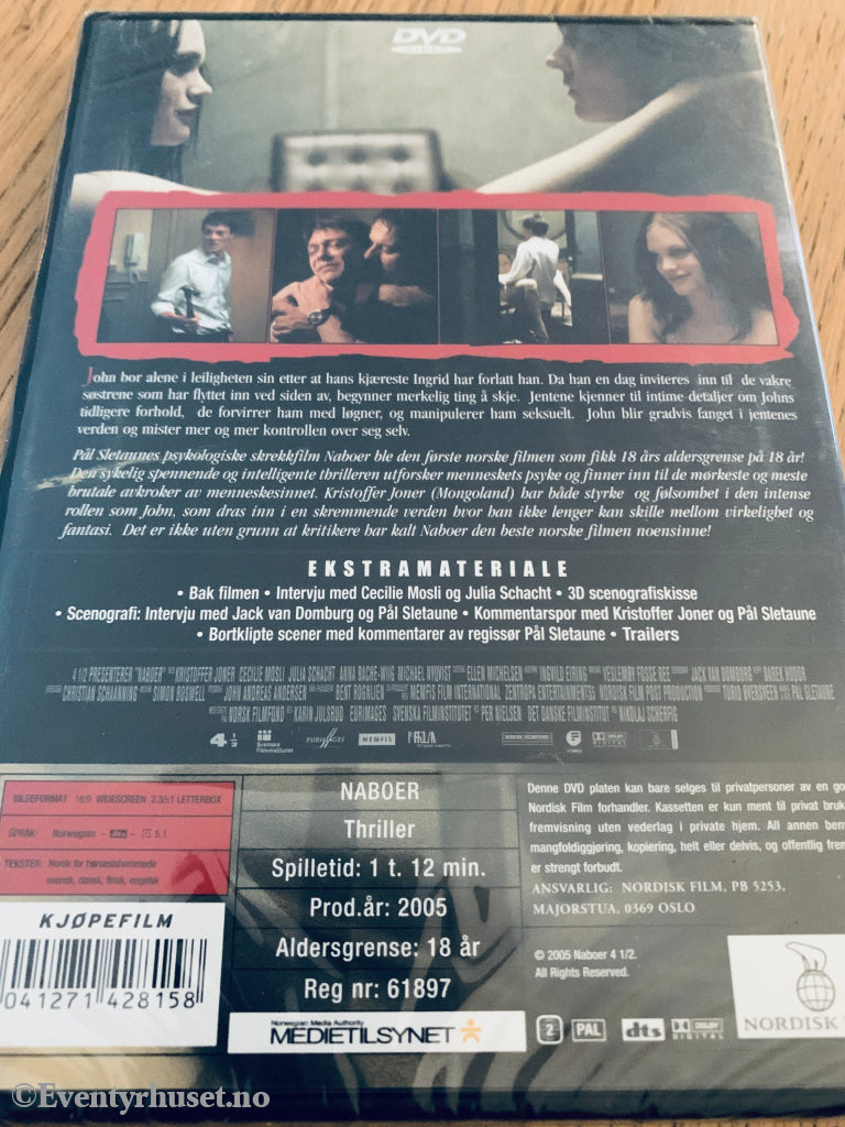 Naboer. 2005. DVD. Ny i plast! – Eventyrhuset