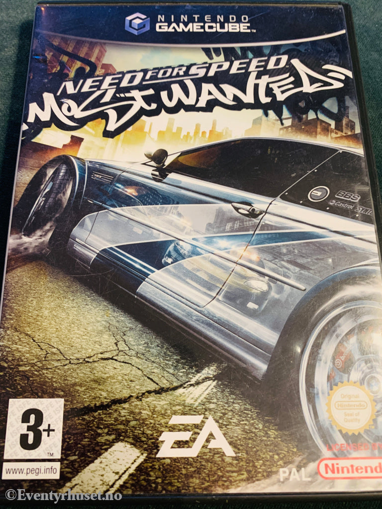 Need for Speed - Most Wanted. Gamecube. – Eventyrhuset