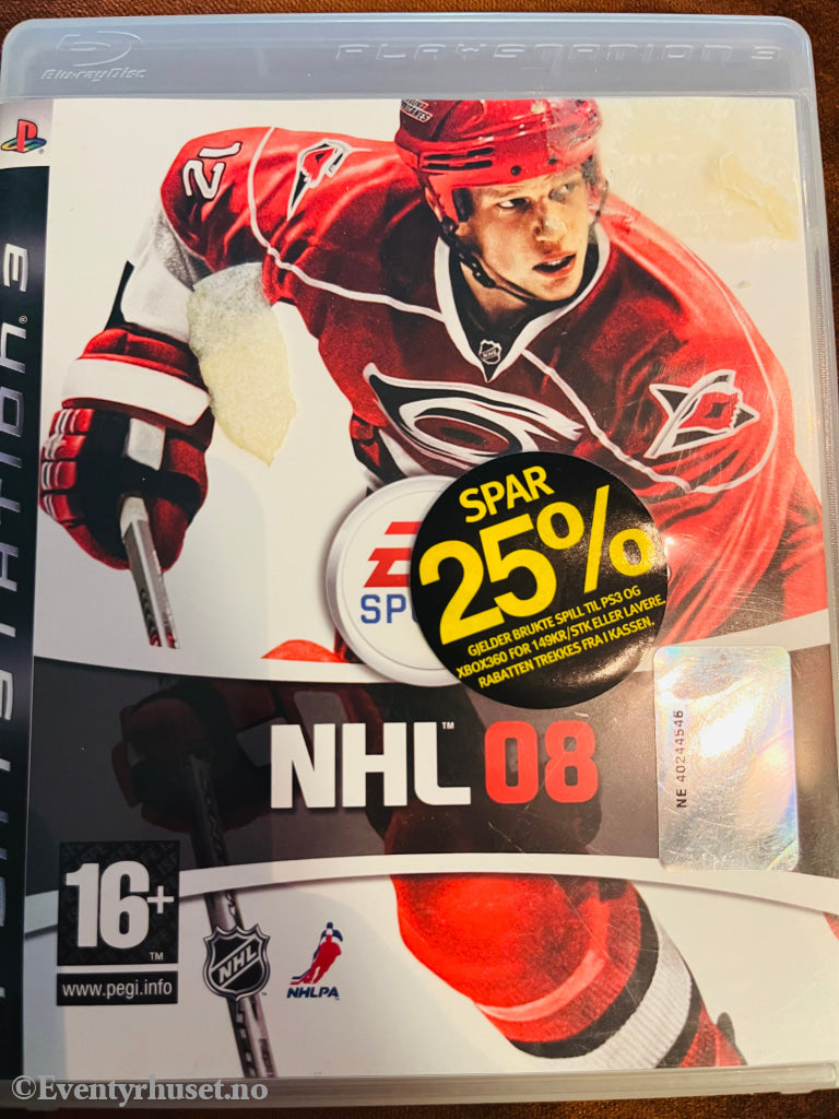 NHL 08. PS3. – Eventyrhuset
