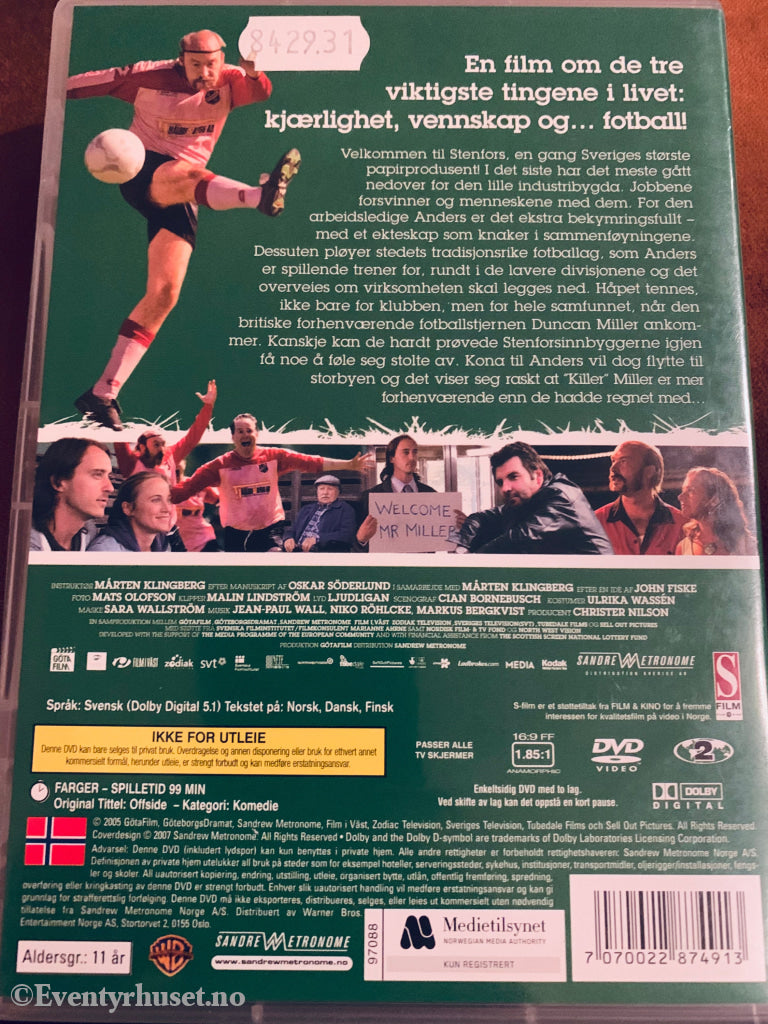 Offside. 2005. DVD. – Eventyrhuset