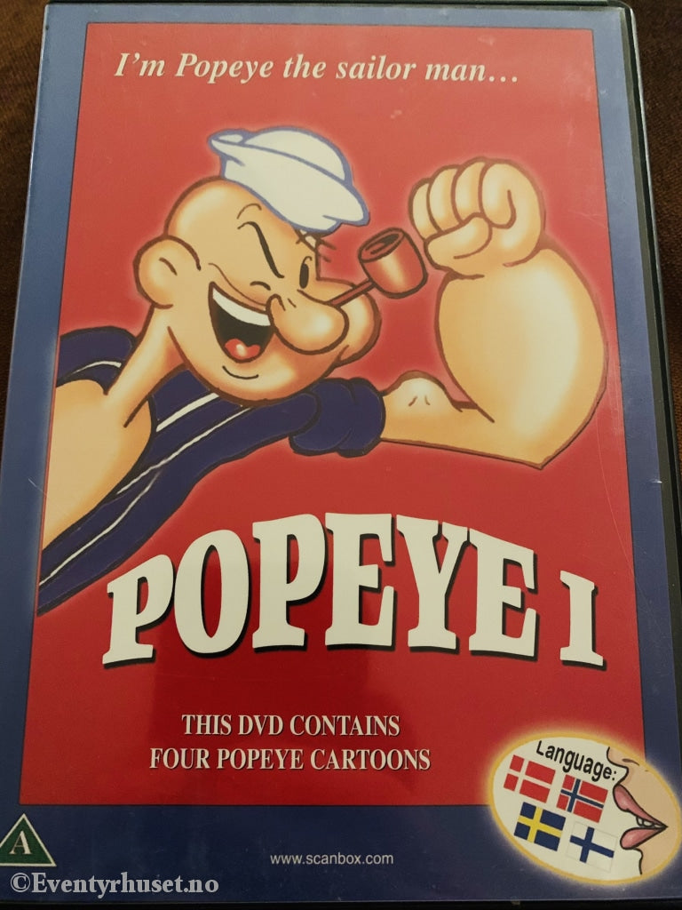 Popeye. Vol. 1. DVD. – Eventyrhuset