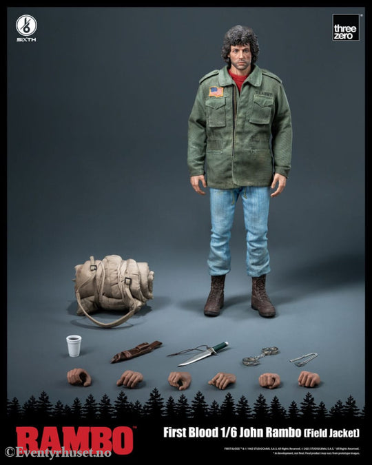 Rambo: First Blood Action Figure 1/6 John Rambo (Field Jacket) 31 cm ...