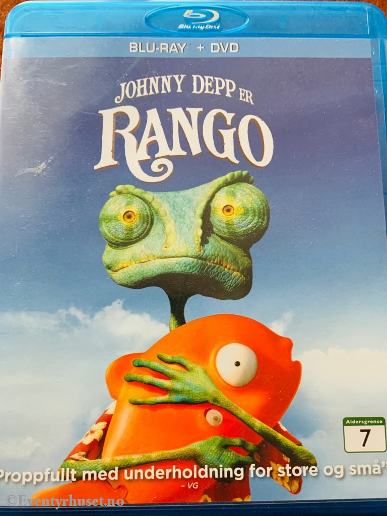 Rango. Blu-ray + DVD. – Eventyrhuset