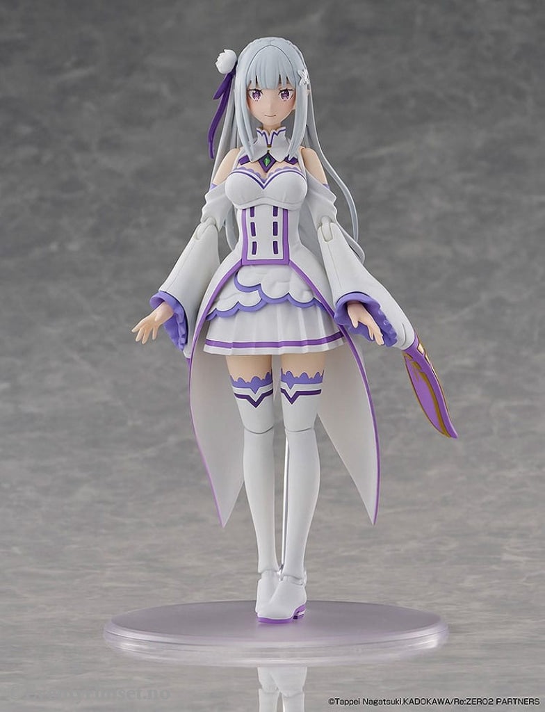 Re:Zero Starting Life in Another World Plastic Model Kit Emilia 16 cm ...