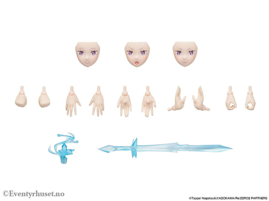 Re:Zero Starting Life in Another World Plastic Model Kit Emilia 16 cm ...