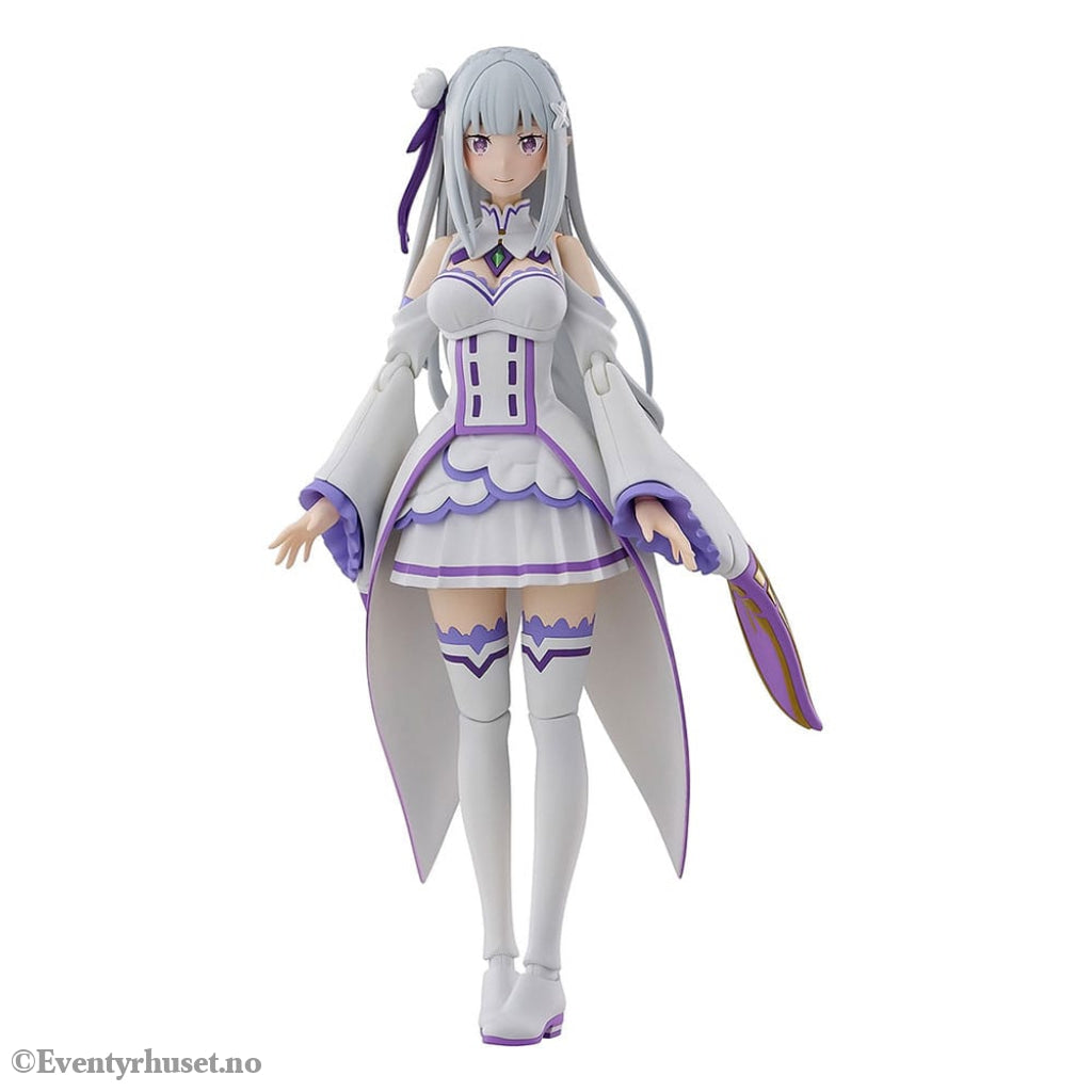 Re:Zero Starting Life in Another World Plastic Model Kit Emilia 16 cm ...