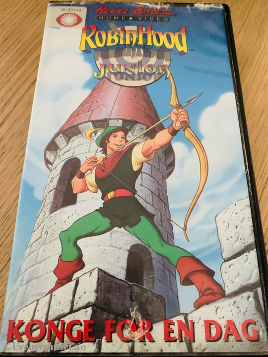 Robin Hood Junior. Konge for en dag. 1991. VHS. – Eventyrhuset