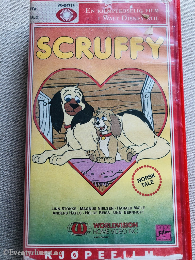 Scruffy. 1985. VHS. – Eventyrhuset