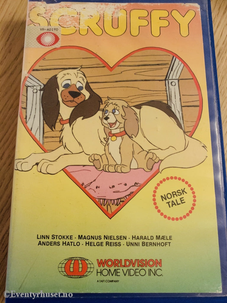 Scruffy. VHS Big Box. – Eventyrhuset