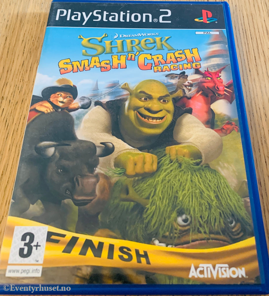 Shrek Smash ‘n Crash Racing. PS2. – Eventyrhuset