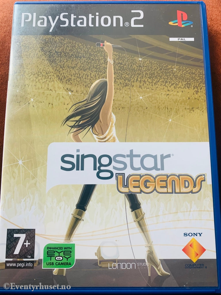 Singstar Legends. PS2. – Eventyrhuset
