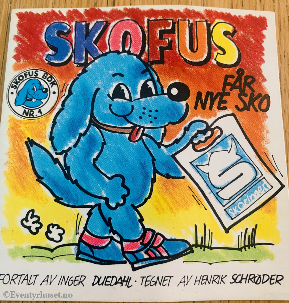 Skofus får nye sko. Hefte. – Eventyrhuset