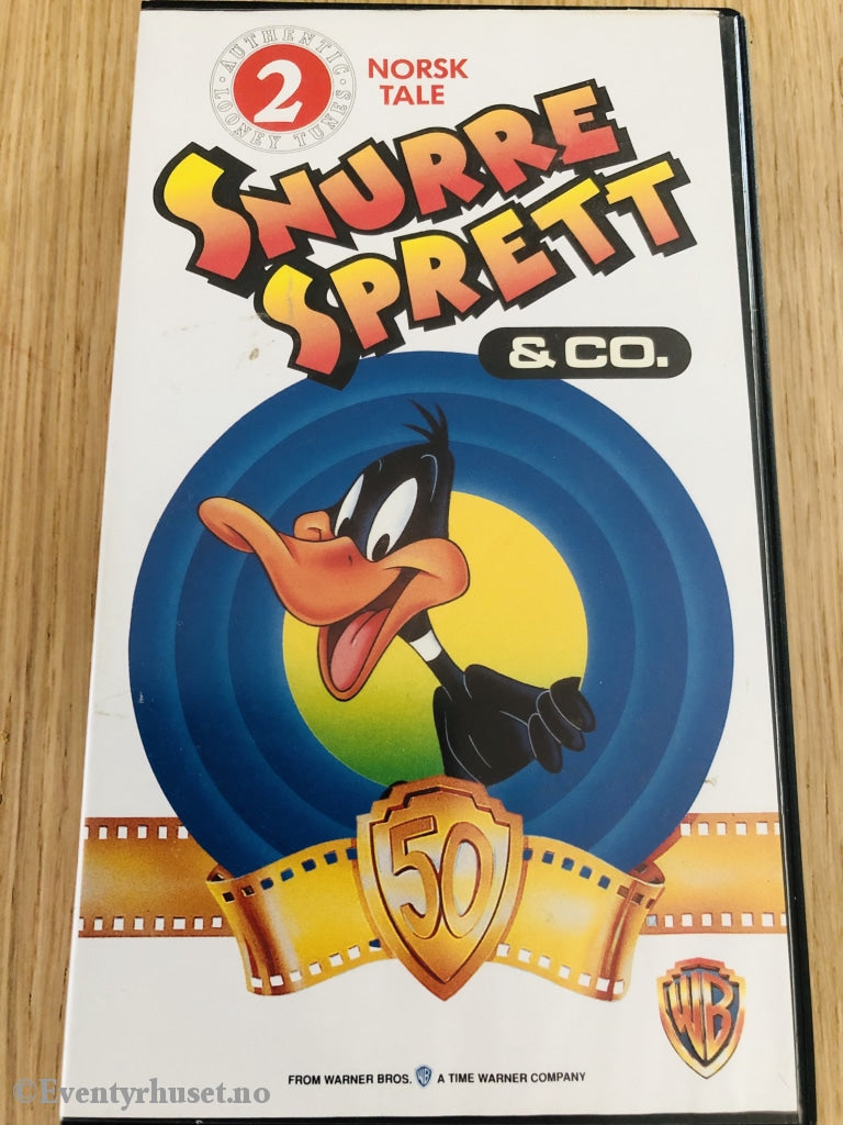 Snurre Sprett & Co 2. 1982. VHS. – Eventyrhuset