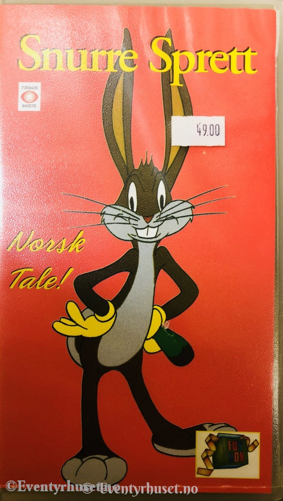 Snurre Sprett. VHS. – Eventyrhuset