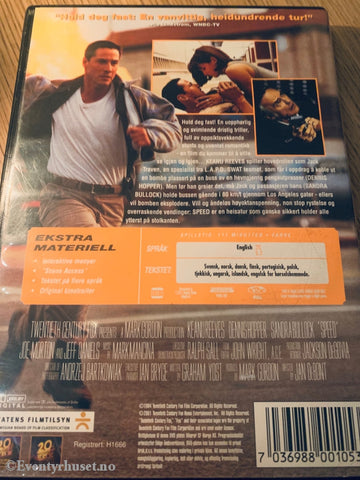 Speed. 1994. DVD. – Eventyrhuset