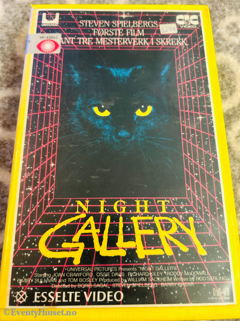 Steven Spielberg´s Night Gallery. 1969. VHS Big Box. – Eventyrhuset