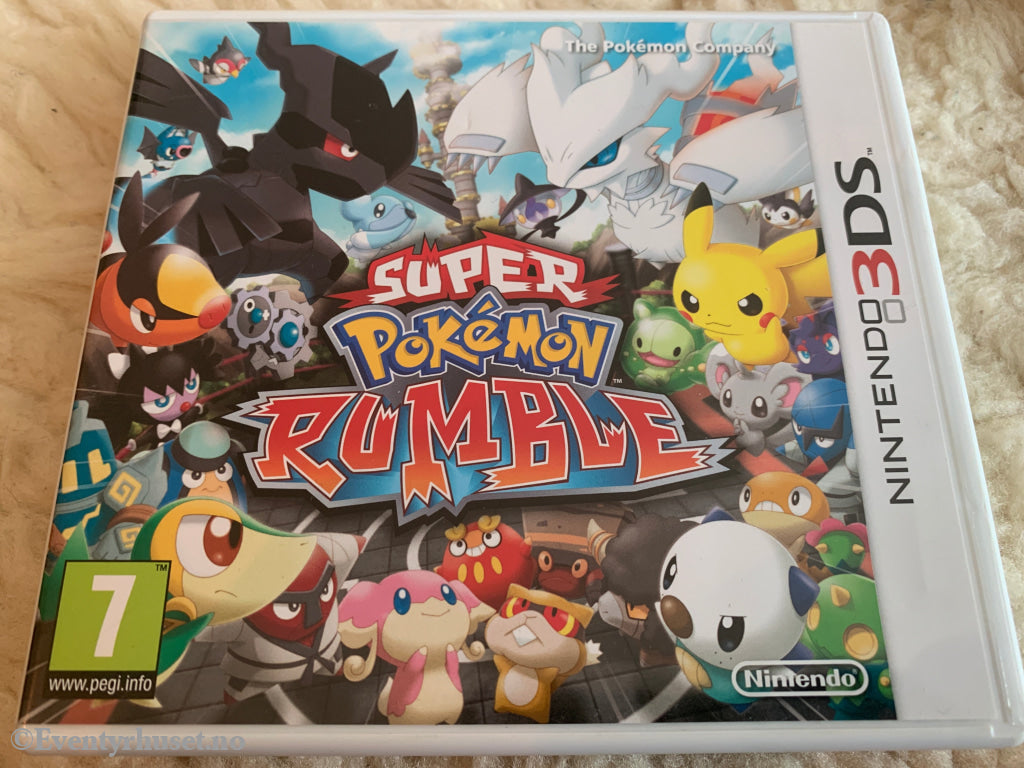 Super Pokemon Rumble. Nintendo 3DS. – Eventyrhuset