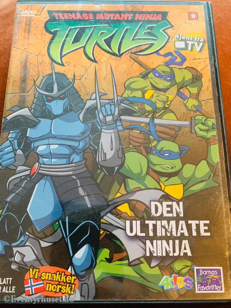 Teenage Mutant Ninja Turtles 09. Den ultimate ninja. DVD. – Eventyrhuset
