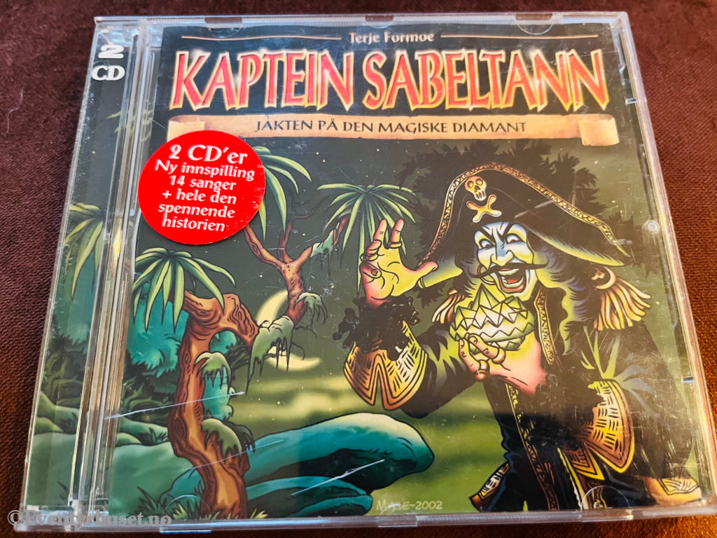 Terje Formoe. 1996/02. Kaptein Sabeltann og jakten på den forsvunnede ...