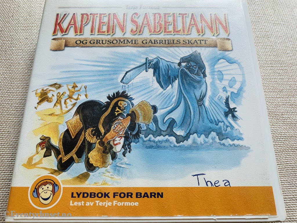 Terje Formoe. 2005. Kaptein Sabeltann og Grusomme Gabriels Skatt. Lydb ...