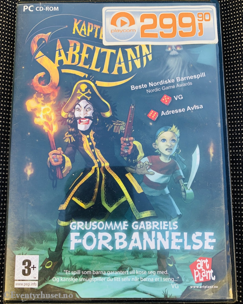 Terje Formoe. Kaptein Sabeltann - Grusomme Gabriels forbannelse. PC-sp ...