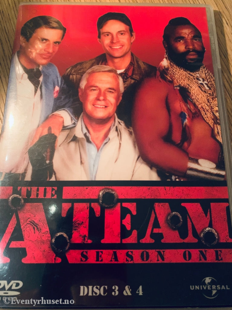 The A-Team. Season 1 - Disc 3 & 4. DVD. – Eventyrhuset