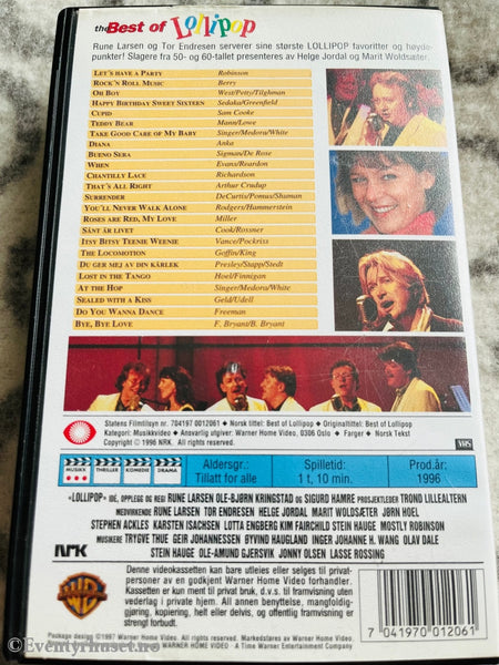 The Best of Lollipop. 1996. VHS promotion. – Eventyrhuset
