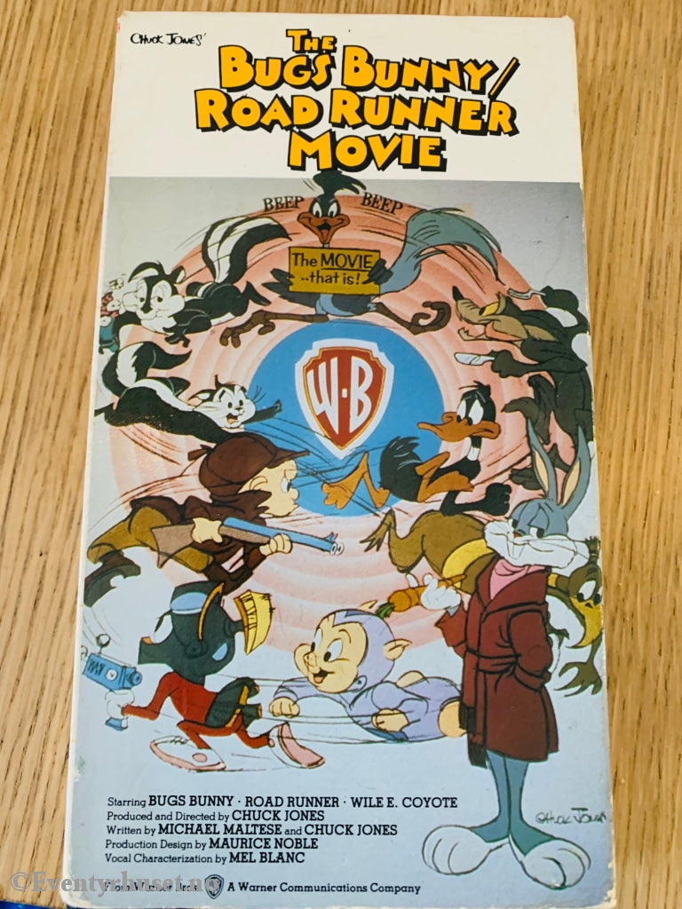 The Bugs Bunny Road Runner Movie (Snurre Sprett) - Slipcase. VHS ...
