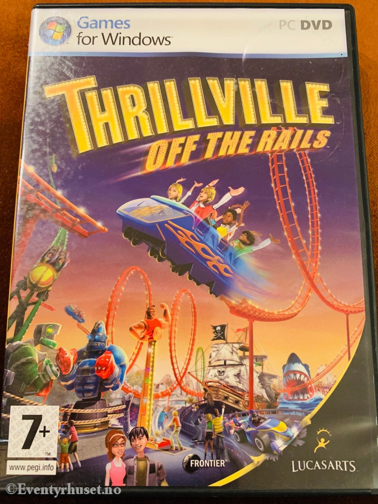 Thrillville - Off the Rails. PC-spill. – Eventyrhuset