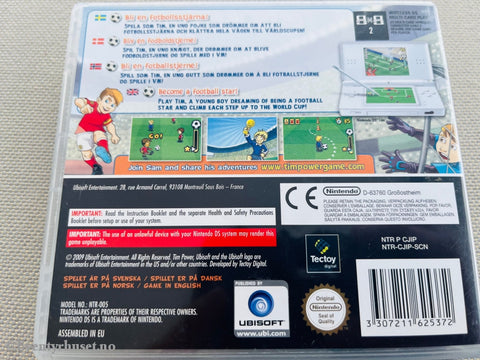 Tim Power Footballer. Nintendo DS. – Eventyrhuset