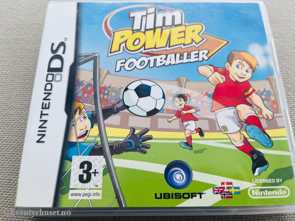Tim Power Footballer. Nintendo DS. – Eventyrhuset