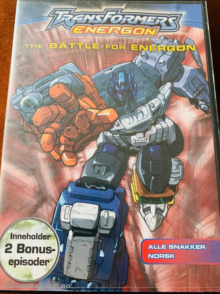 Transformers Energon. The Battle for Energon. DVD. – Eventyrhuset