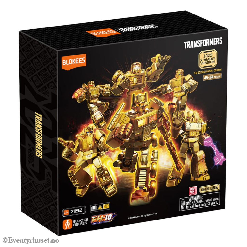 Transformers X Blokees Plastic Model Kit Yearly Version 02 The Golden ...