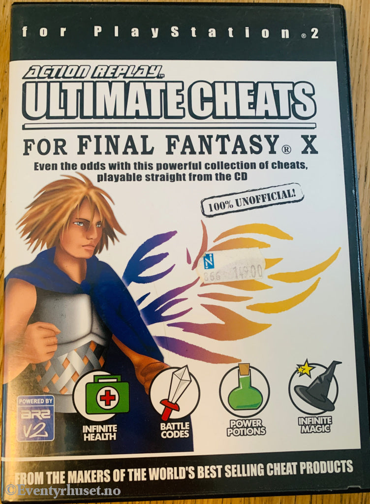 Ultimate Cheats for Final Fantasy X. PS2. – Eventyrhuset