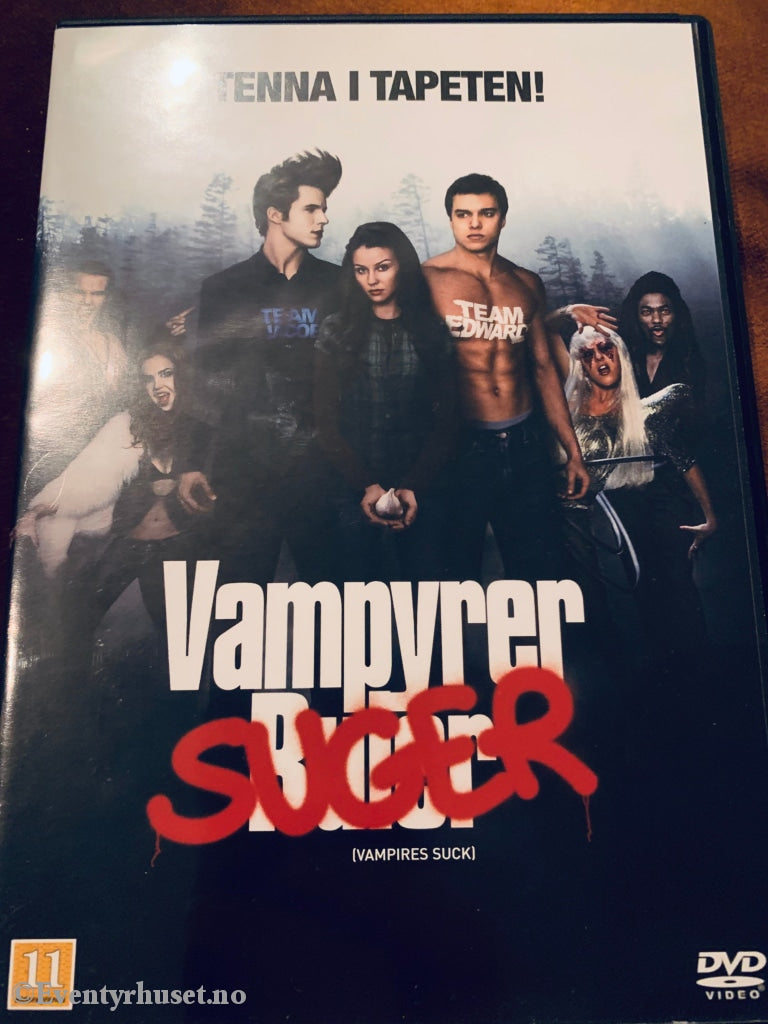 Vampyrer suger. DVD. – Eventyrhuset