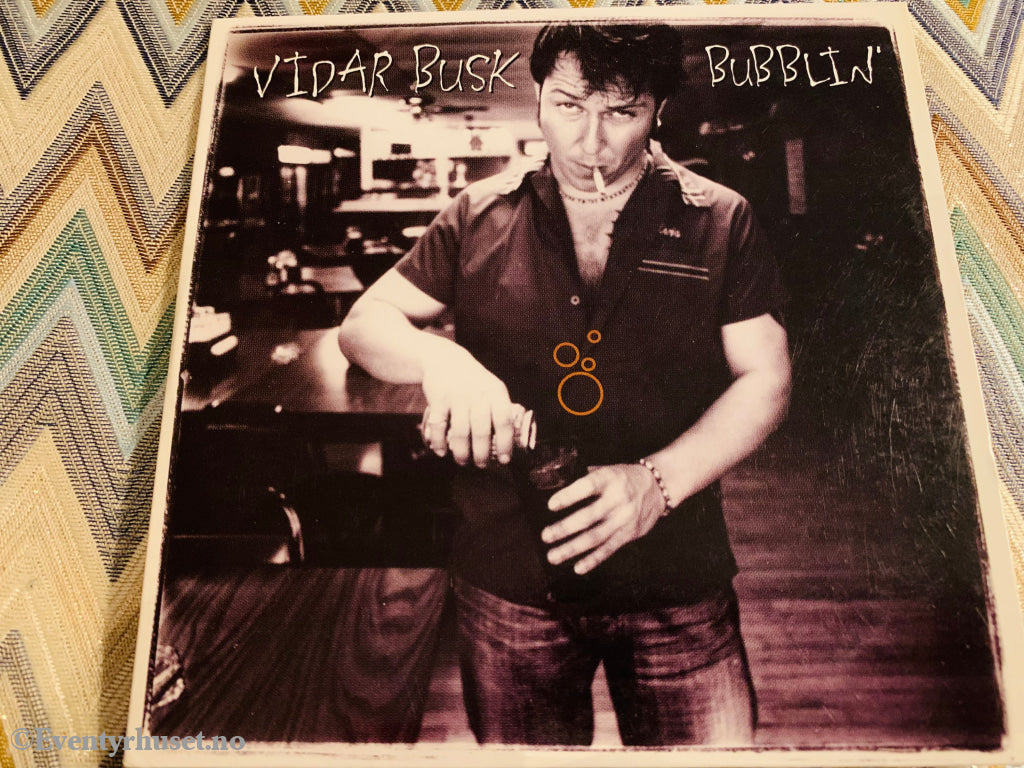 Vidar Busk - Bubblin. CD-singel/promo. – Eventyrhuset