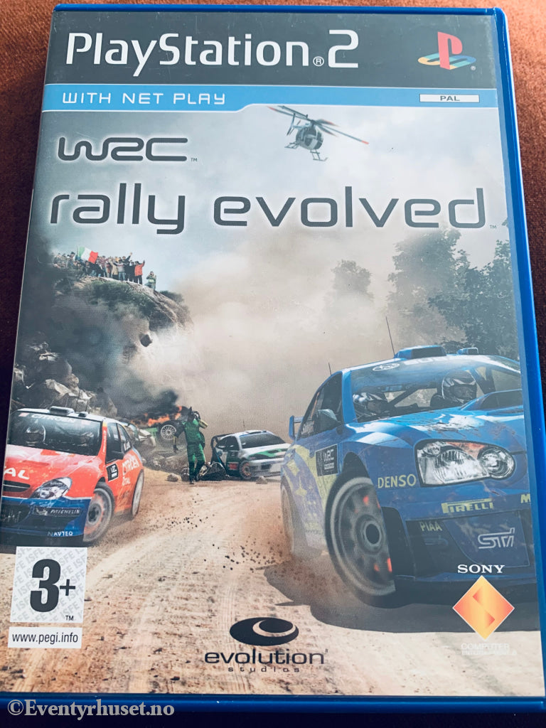 WRC Rally Evolved. PS2. – Eventyrhuset