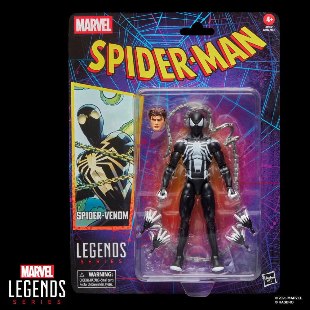Spider-Man Marvel Legends Retro Action Figure Spider-Venom 15 cm ...